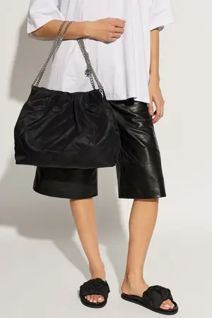 Tory Burch Fleming Shoulder Bag - Black