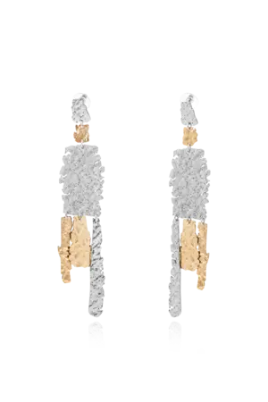 Isabel Marant Étoile Asymmetric Earrings - Silver