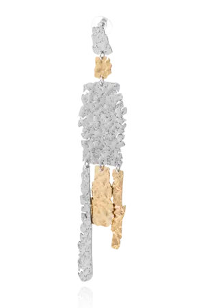 Isabel Marant Étoile Asymmetric Earrings - Silver