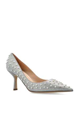 Rodo Pearl And Crystal Embellished Stiletto Heel