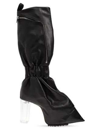 Rick Owens Cargo Taquito Platform Boots