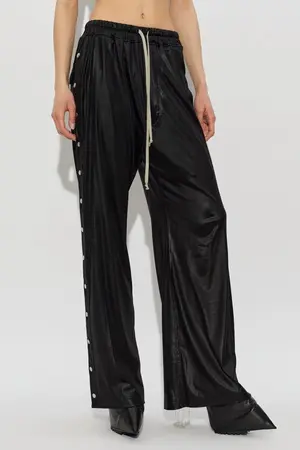 Rick Owens Satin Wide-leg Trousers