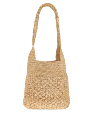 Isabel Marant Étoile Praia Small Raffia Bag - Beige