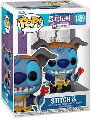 FUNKO Pop! Disney: Stitch As Beast Figure #1459 - Multicolor