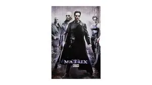 Kith X The Matrix Movie Poster - Multicolor