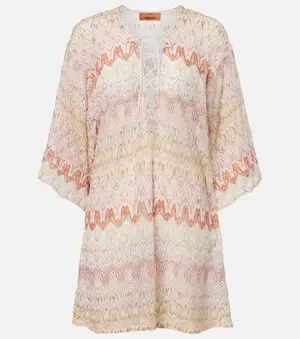 Missoni Zigzag Lame Beach Cover-up - Multicoloured