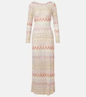 Missoni Lame Maxi Dress - Multicoloured