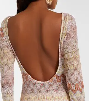 Missoni Lame Maxi Dress - Multicoloured