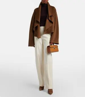 Savette Symmetry Pochette Leather Top-handle Bag - Brown