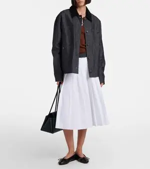 Prada Leather Ballet Flats