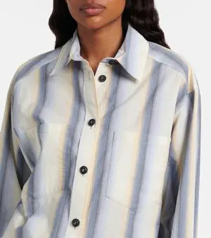 Isabel Marant Étoile Mahvane Striped Cotton Shirt