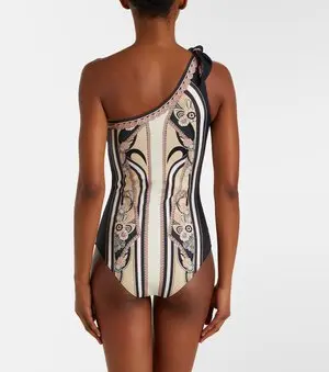 La DoubleJ Goddess One-shoulder Swimsuit