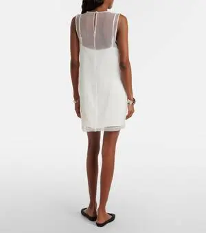 Staud Brea Layered Shift Dress