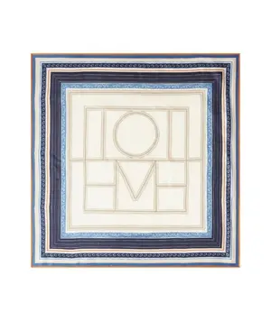 TOTEME Printed Silk Twill Scarf - Multicoloured