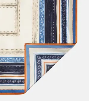TOTEME Printed Silk Twill Scarf