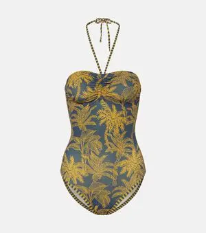 ERES Ailleurs Printed Halterneck Swimsuit - Multicoloured