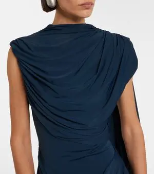 DE LA VALI Jersey Maxi Dress