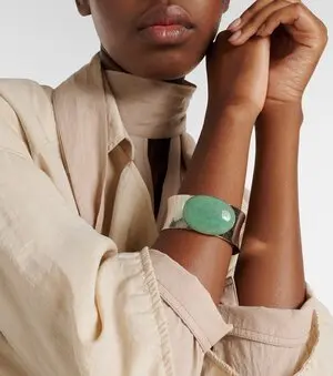 JENNIFER BEHR Johanna Cuff Bracelet - Silver