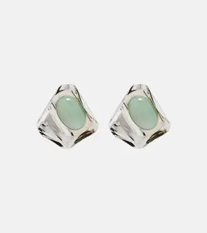 JENNIFER BEHR Kendall Embellished Earrings - Silver