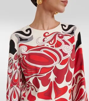 La DoubleJ Supremes Printed Mini Dress - Red