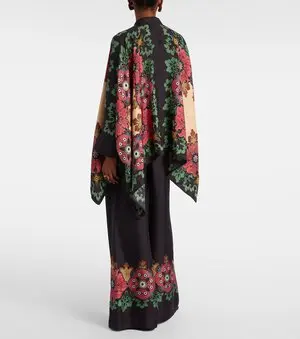 La DoubleJ Printed Silk Twill Foulard Shirt - Multicoloured