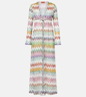 Missoni Zigzag Lamé Beach Cover-up - Multicoloured