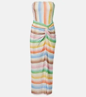 Missoni Zigzag Lamé Beach Cover-up - Multicoloured
