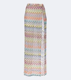 Missoni Zigzag Lamé Beach Cover-up - Multicoloured