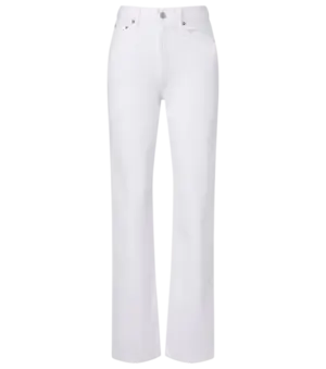 AGOLDE 90s Straight Leg Jeans - White