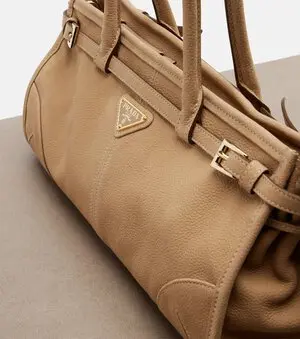 Prada Bonnie Medium Leather Shoulder Bag