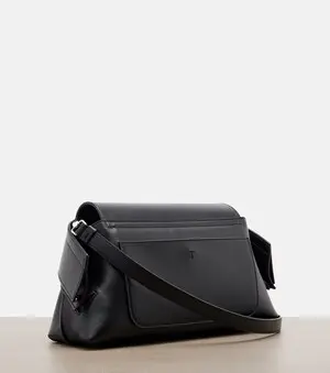 TOD'S Wave Mini Leather Clutch
