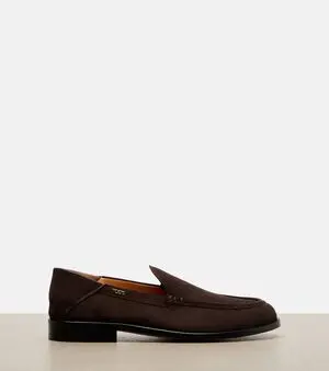 TOD'S Suede Loafers - Brown
