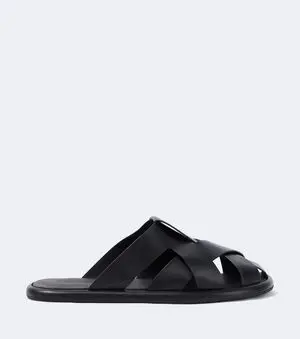 Giorgio Armani Leather Sandals