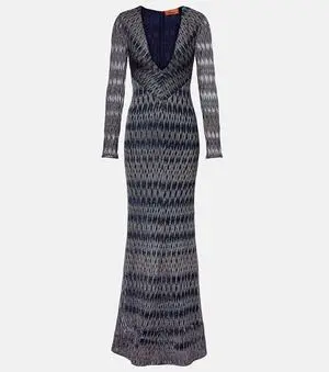 Missoni Lamé Maxi Dress - Multicoloured