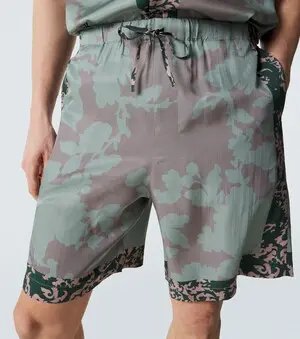 Dries Van Noten Printed Shorts - Multicoloured