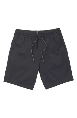 Volcom Elastic Waist Shorts - Charcoal