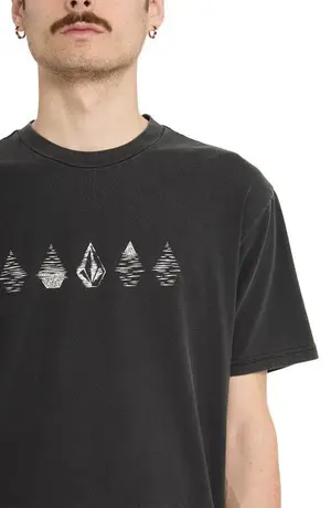 Volcom Lunar Phases Cotton Graphic T-shirt