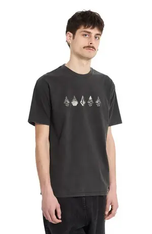 Volcom Lunar Phases Cotton Graphic T-shirt