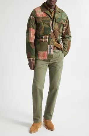 Double Rl Officer Cotton Twill Chinos