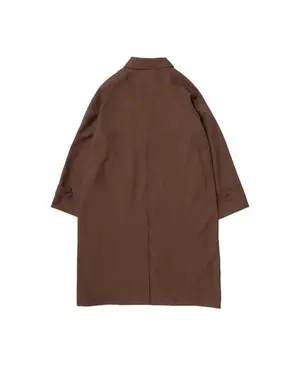 VOWELS Split Raglan Coat - Brown