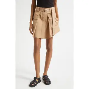 Derek Lam 10 Crosby Belted Cargo Mini Skirt