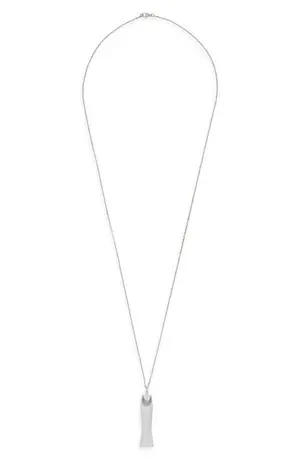Rick Owens Sister Pendant Necklace - Palladium