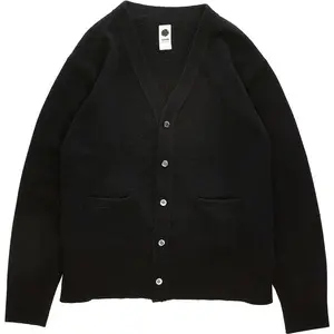 Vowels Ribbed Cardigans For Men