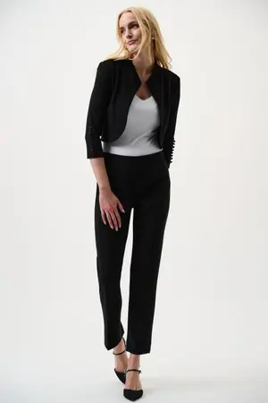 Joseph Ribkoff Straight Leg Pants - Black