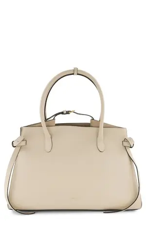 REE PROJECTS Large Bette Leather Tote - Beige