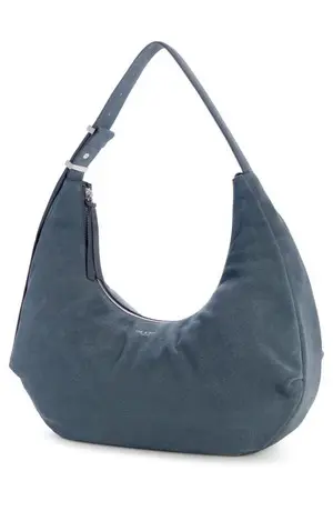 Rag & Bone Large Suede Hobo Bag - Blue