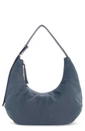 Rag & Bone Large Suede Hobo Bag - Blue