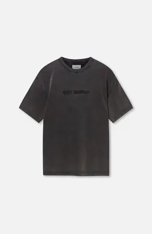 Axel Arigato Distort Washed T-shirt - Black