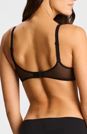 Commando Flex Tech Wireless Seamless Bra - Black