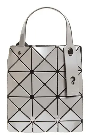 Issey Miyake Carat Top Handle Bag - Gray